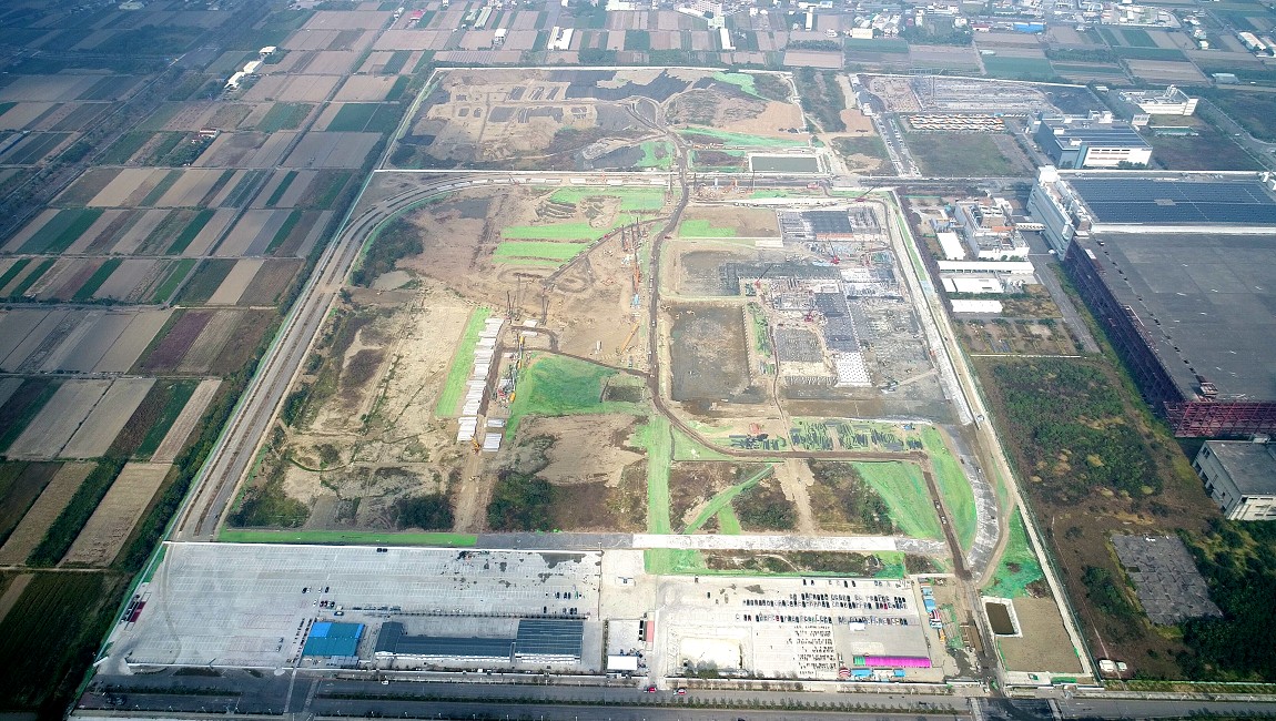 TSMC's FAB-18 Foundation Pile Construction & Phase 3-DACIN Construction ...